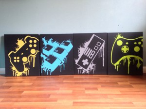 The Finest Selection of Retro Video Game Controller Artwork for you ...